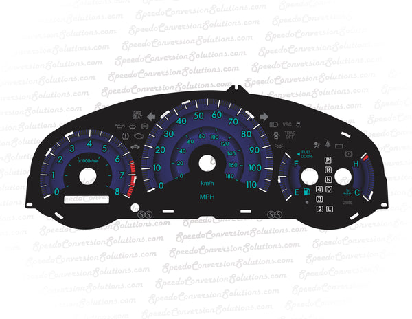 2006-2010 Toyota Sienna - 110 MPH – Speedo Conversion Solutions